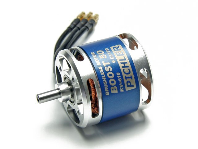 Brushless Motor BOOST 50 Combo | KV=610 V2, 160,00