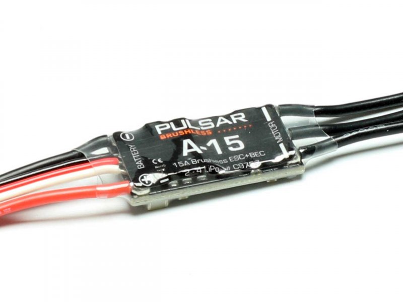 Brushless Regler PULSAR A-15 JST, 21,95