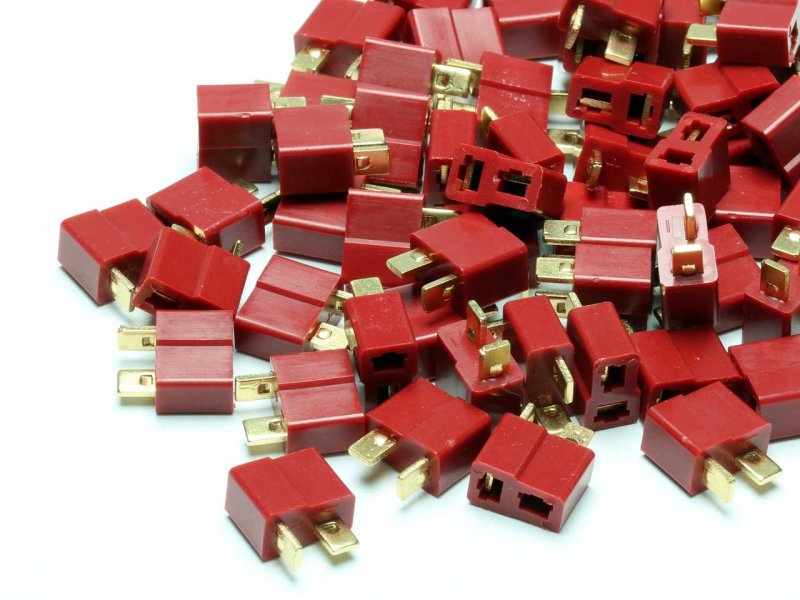 Deans T plug female (50 pcs.), 39,00