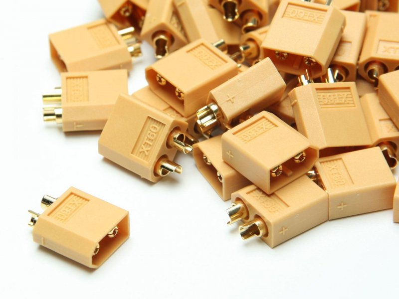 XT 90 male plug (50 pcs.), 99,95
