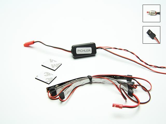 Chassis light system for RC Car (blue), 14,95