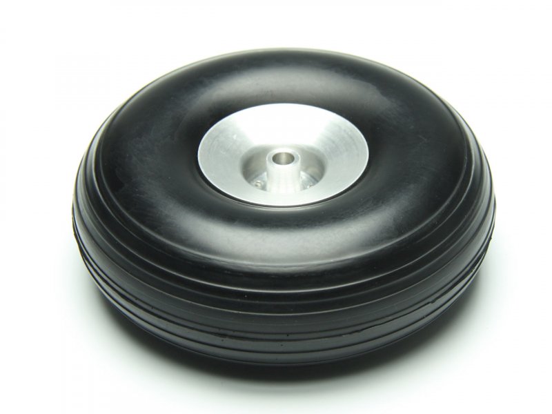 Ballon wheels with chrome rim 25mm, 3,95