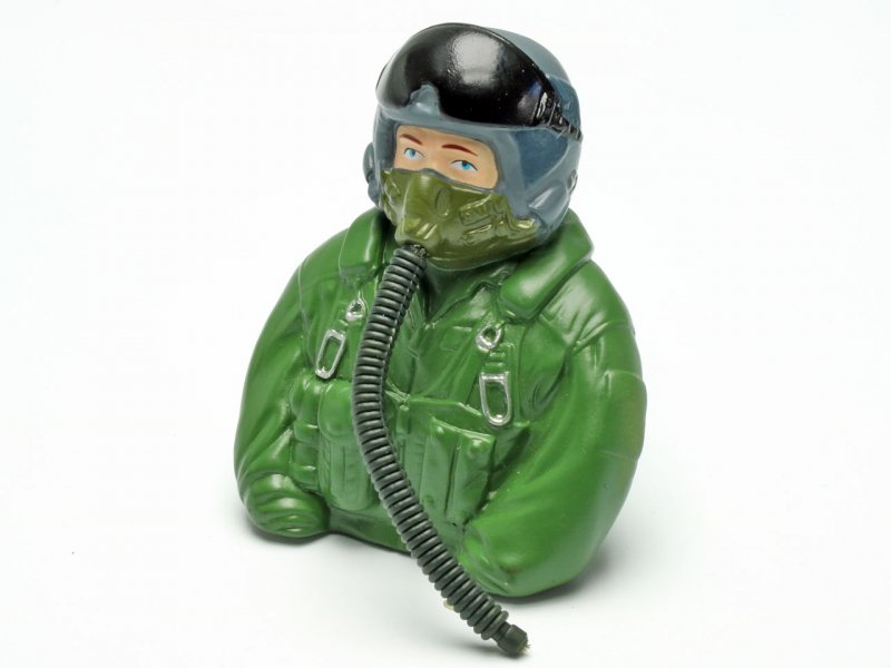 Jet Pilot Doll 76 mm / M1:7 (green), 12,95