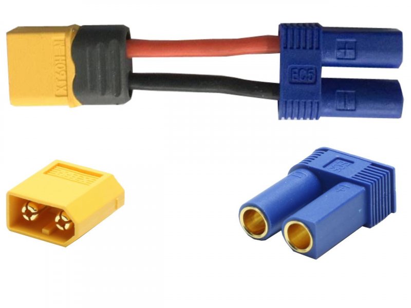 Adapter XT60 -> EC5, 4,10