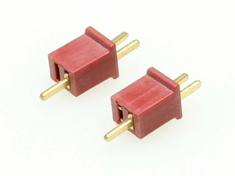 Micro deans plugs set, 1,95