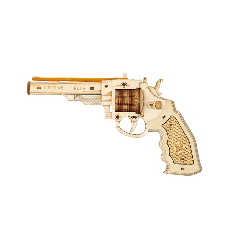 Revolver M60 (Lasercut Holzbausatz), 25,00