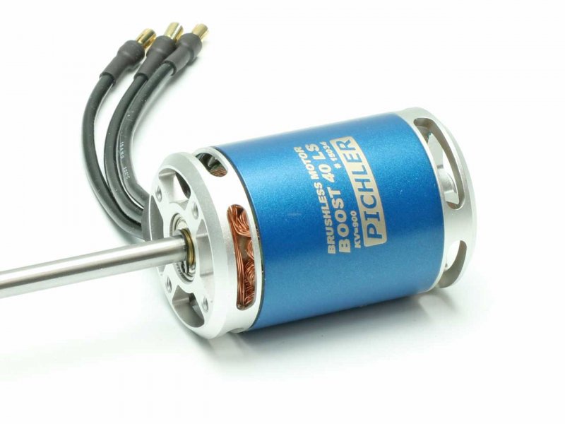 Brushless Motor BOOST 40 LS I KV=890 (80mm Welle), 99,00